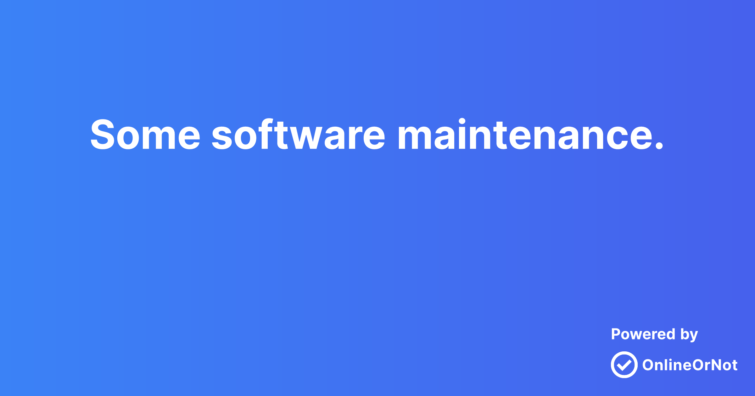 Some software maintenance. | Casterlabs Status